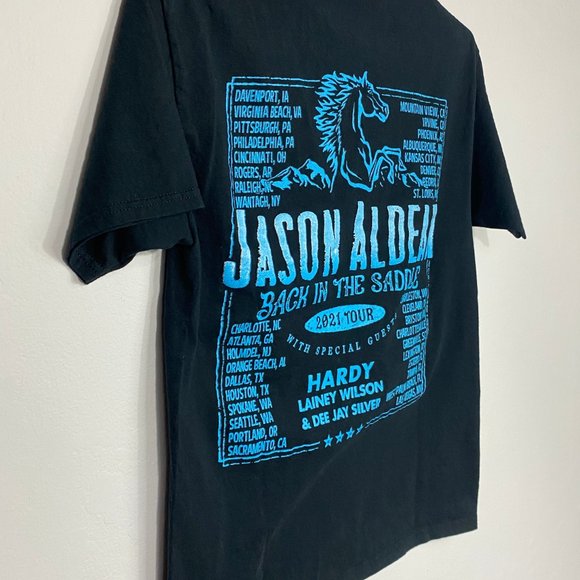 Jason Aldean | Shirts | Jason Aldean 22 Tour Back In The Saddle Concert ...